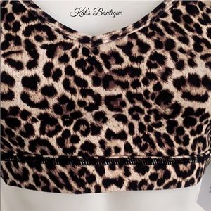 ZYIA | Intimates & Sleepwear | Zyia Womens Leopard Brilliant Mesh Bra ...